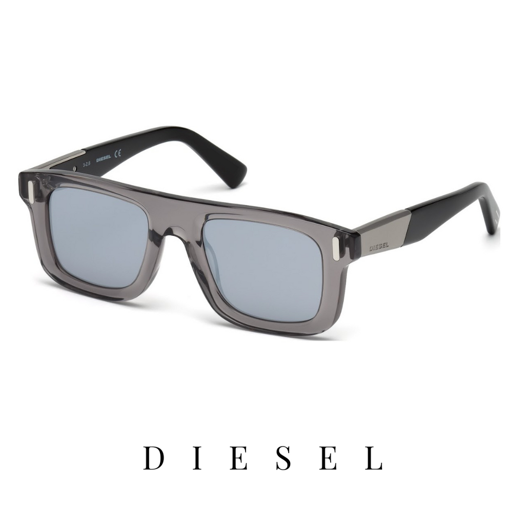 Diesel - Square - Transparent Grey/Black – Optika Jovović